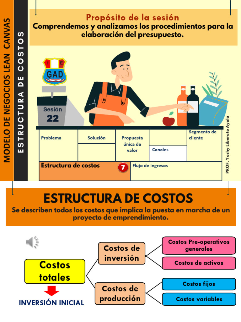 Estructura de Costos | PDF | Presupuesto | Negocios económicos