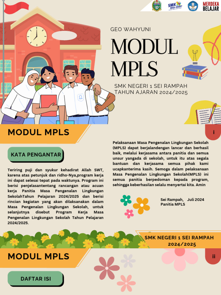 Modul MPLS SMK Negeri 1 Sei Rampah 2024 | PDF