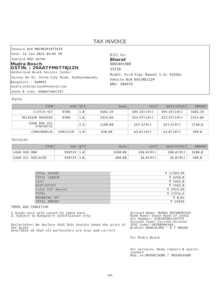 Invoice 533447 1673868942444 | PDF | Taxes | Government Finances