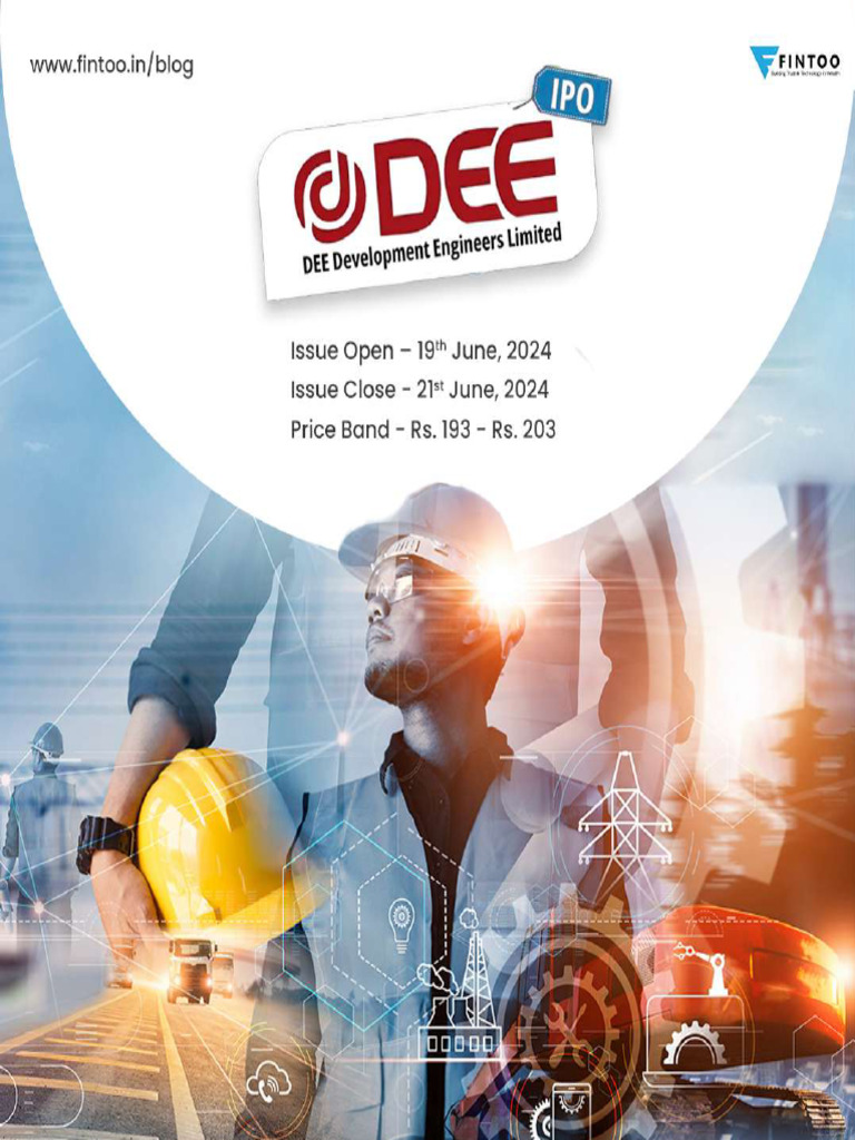 IPO - DeE Development Engineers Ltd. IPO | PDF