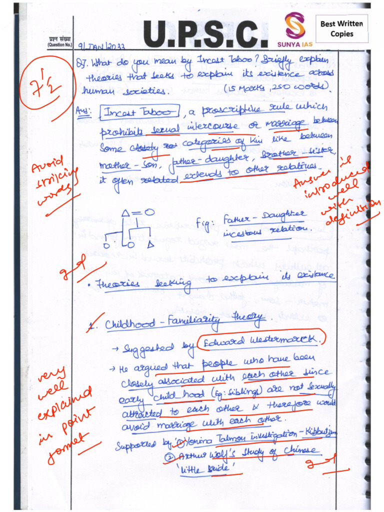 Sunya Ias Sample Evaluated | PDF