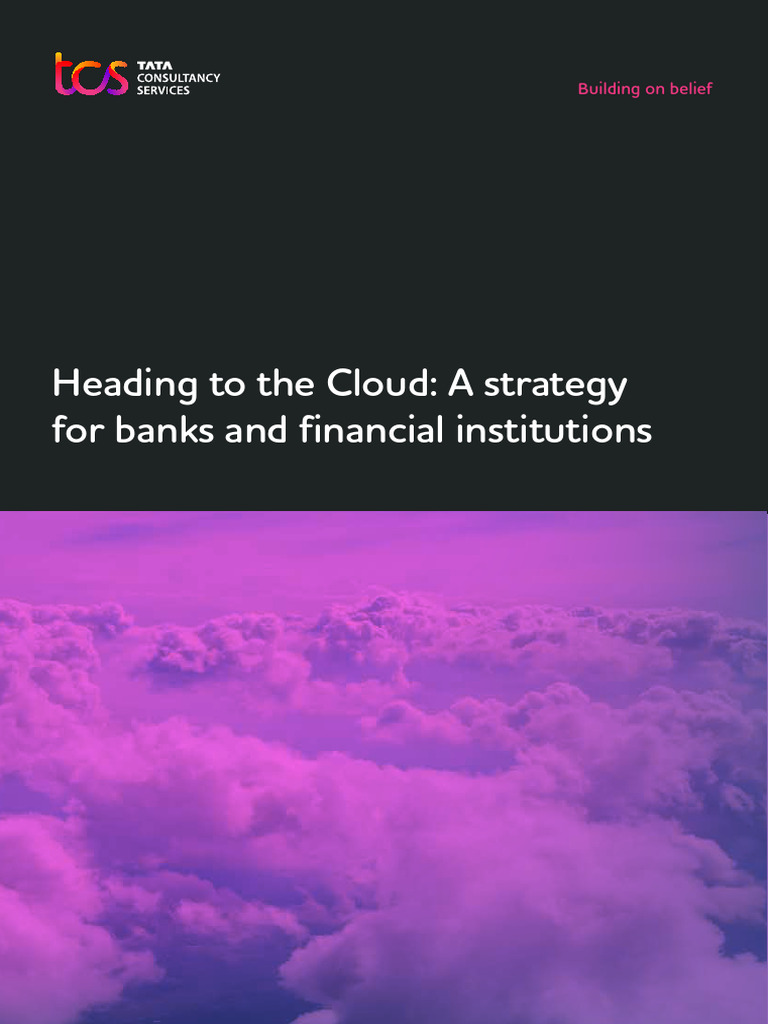 Cloud Adoption Strategies Financial Institutions | PDF | Cloud ...