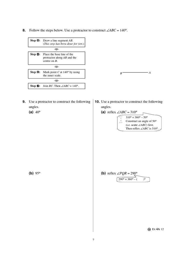 p6 geometry副本 | PDF | Angle | Elementary Mathematics