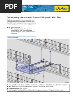 Doka Floor System Material Overview | PDF | Scaffolding | Mechanical ...