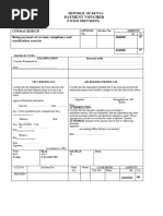 Sub Voucher Payment Format Guide | PDF