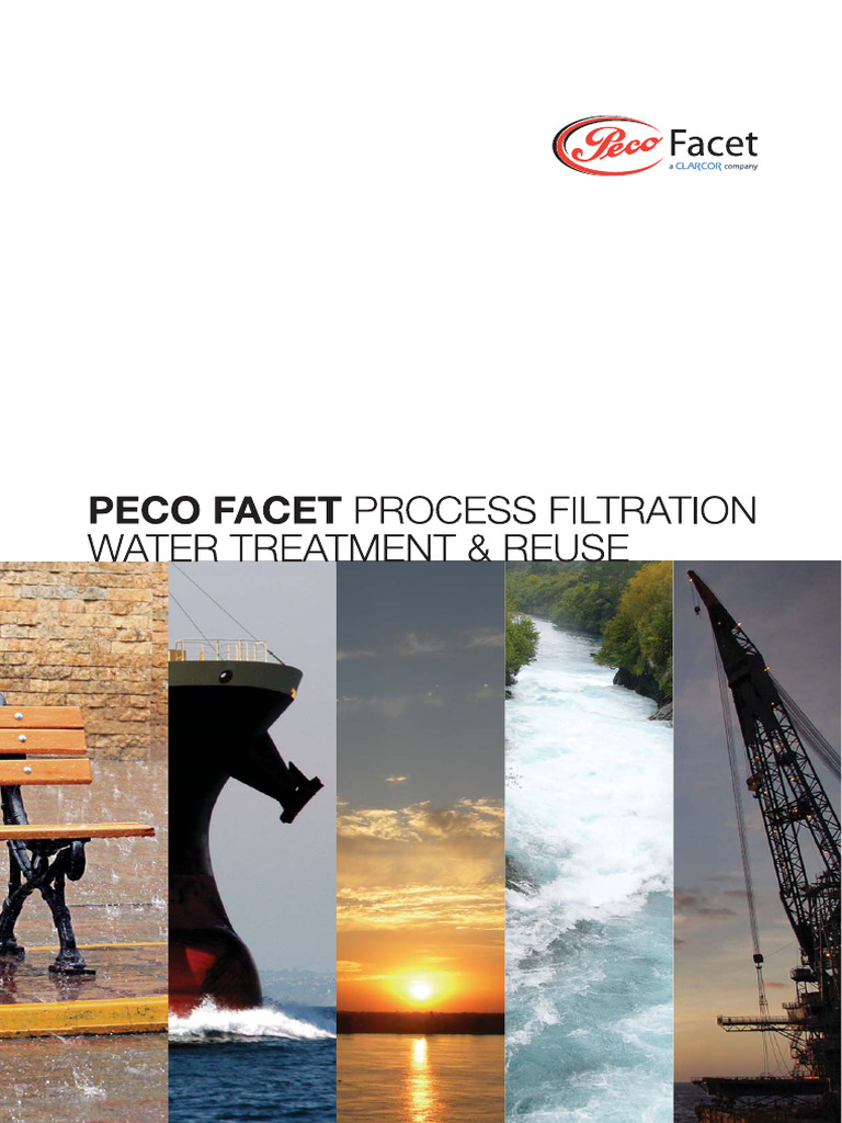 PECO FACET Process Filtration Water Treatment & Reuse | PDF