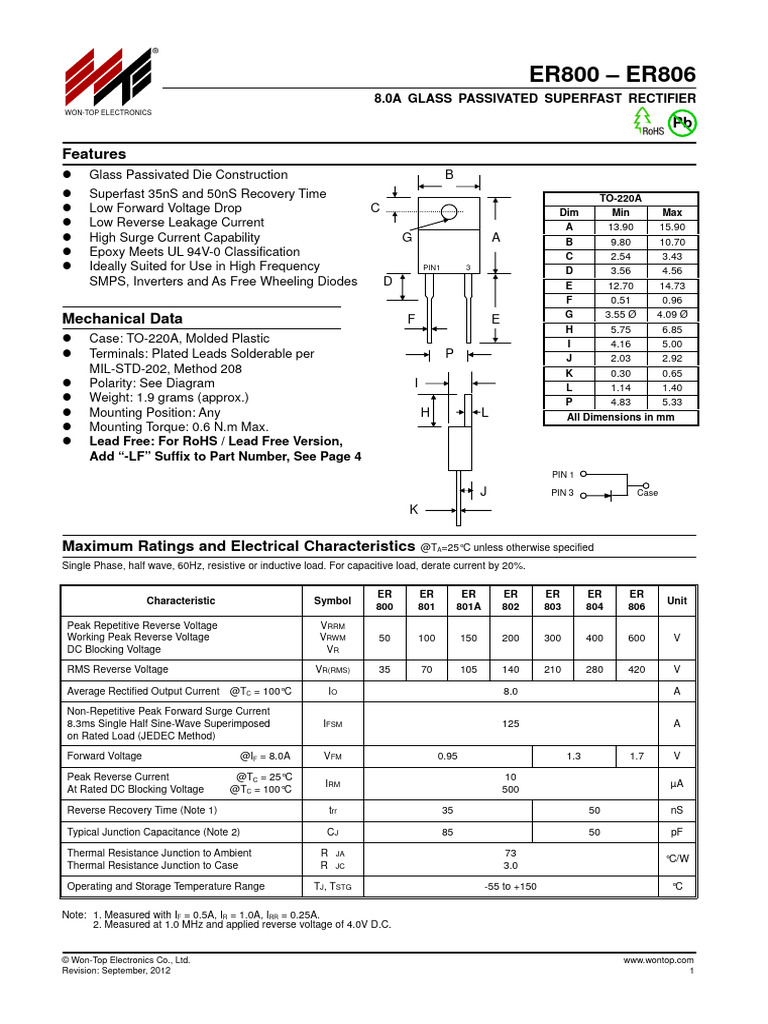 Er 800 | PDF | Rectifier | Capacitor
