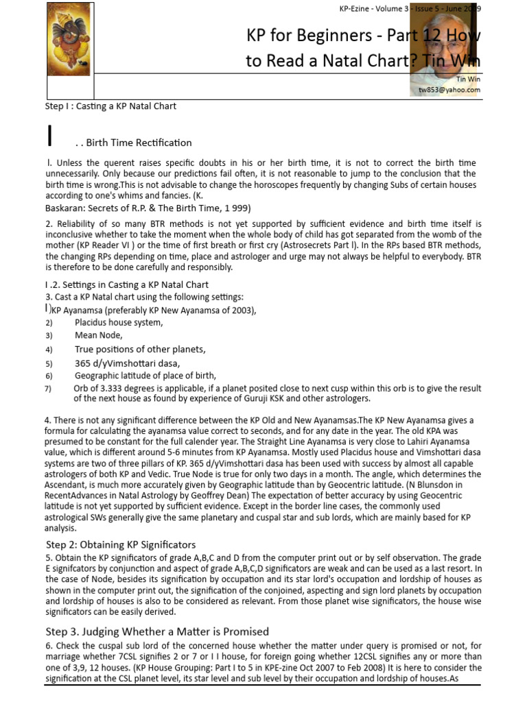 U Tin Win2 1 | PDF | Horoscope | Planets In Astrology