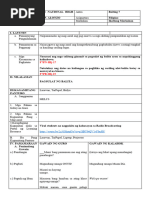 Semi Detailed Lesson Plan in Filipino 7 | PDF