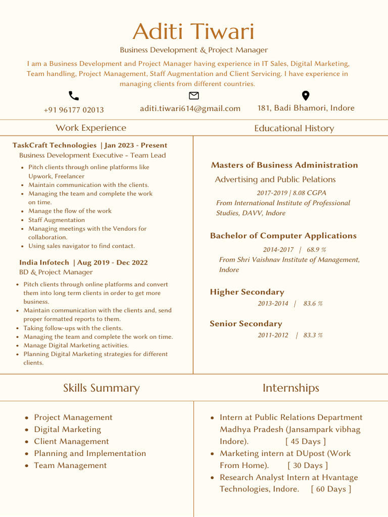 Aditi Tiwari 2 | PDF | Business | Computing