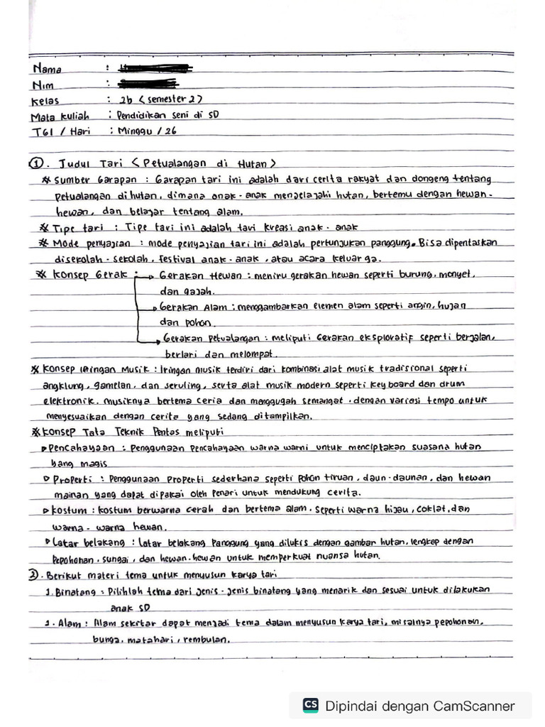 TTM3 Pendidikan Seni Di SD | PDF