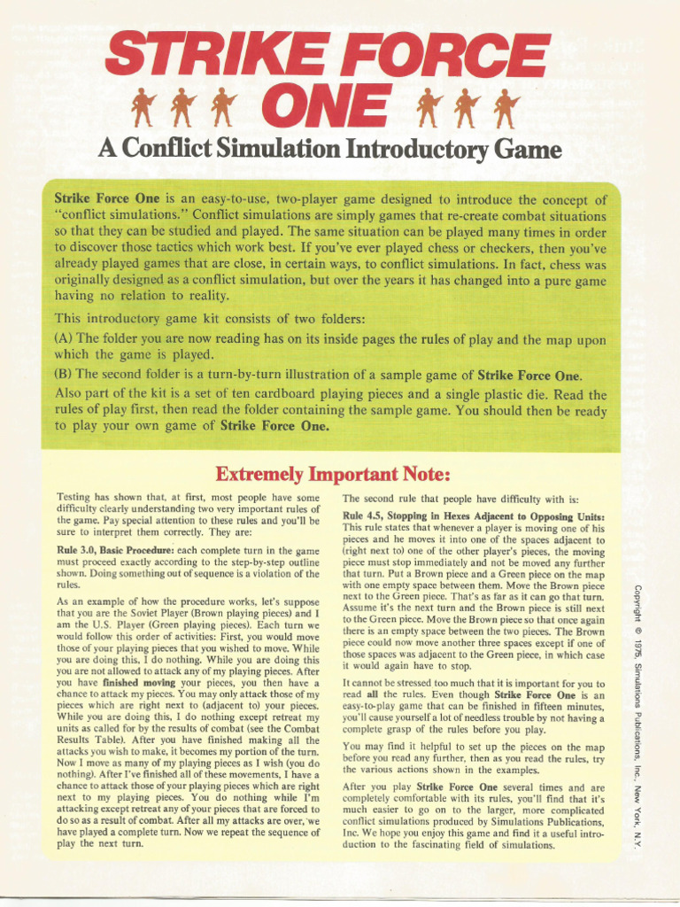 Strike Force One | PDF