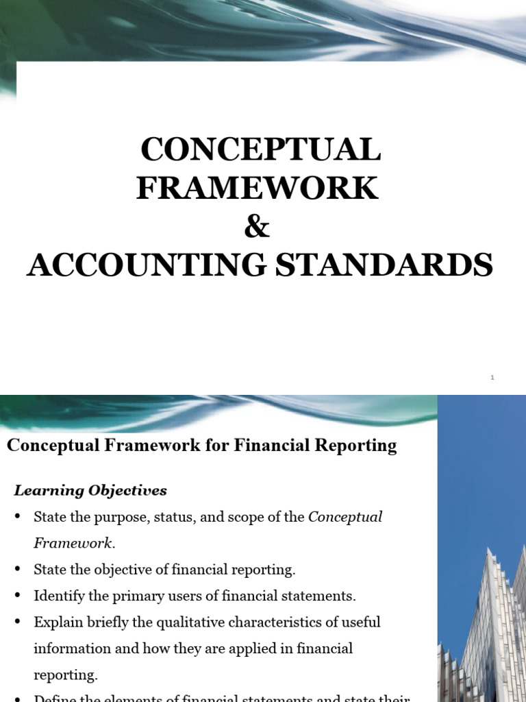 Conceptual Framework for Financial Reporting | PDF | Historical Cost ...