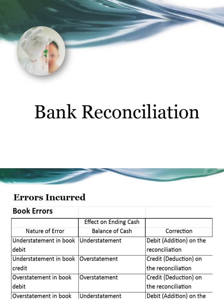 Bank Reconciliation | PDF | Banks | Deposit Account