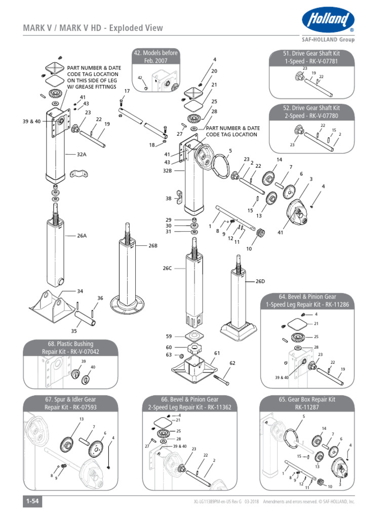 Holland Mark V | PDF | Gear | Axle