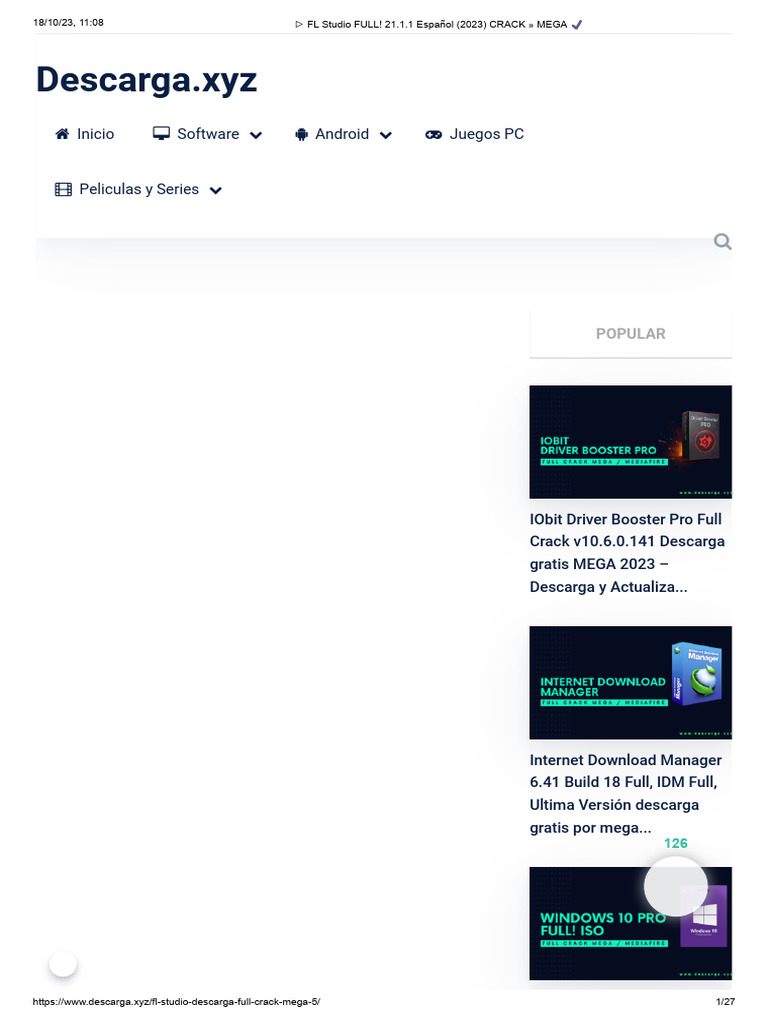 INSTRUCCIONES | PDF | Informática | Software
