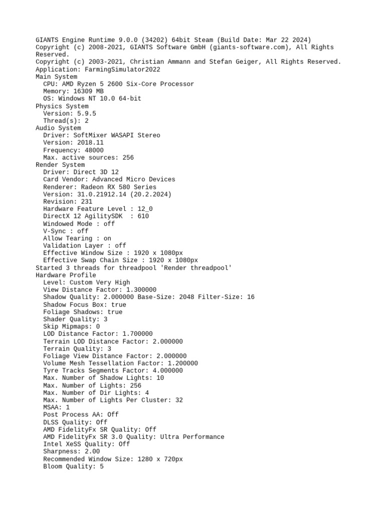 Log fs22 | PDF | Computer Engineering | Computer Hardware