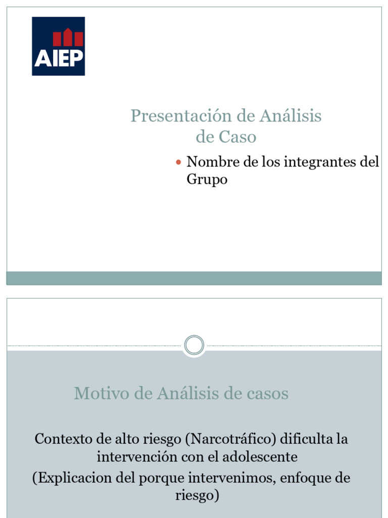 Analisis de Caso-2 | PDF | Adultos | Sicología