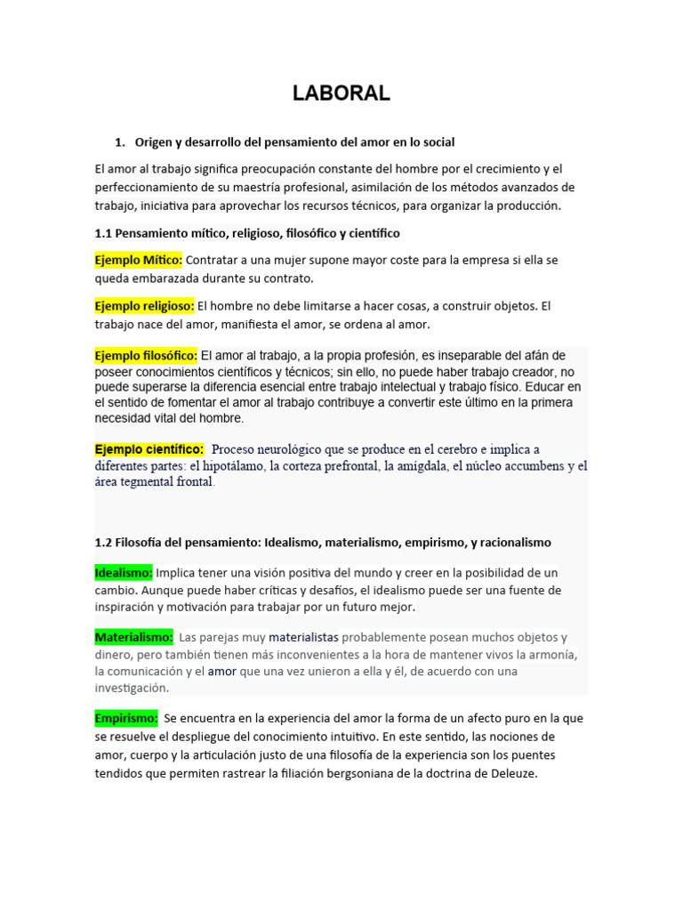 Etica Laboral (1) | PDF | Amor | Platón