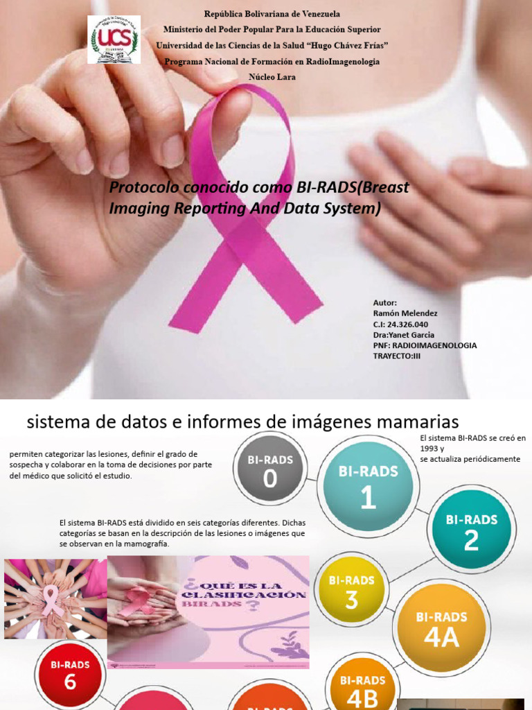 Protocolo BI RADS | PDF | Imagen de resonancia magnética | Mamografía