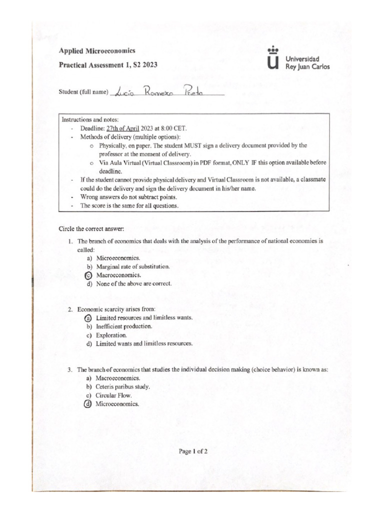 Applied Microeconomics | PDF