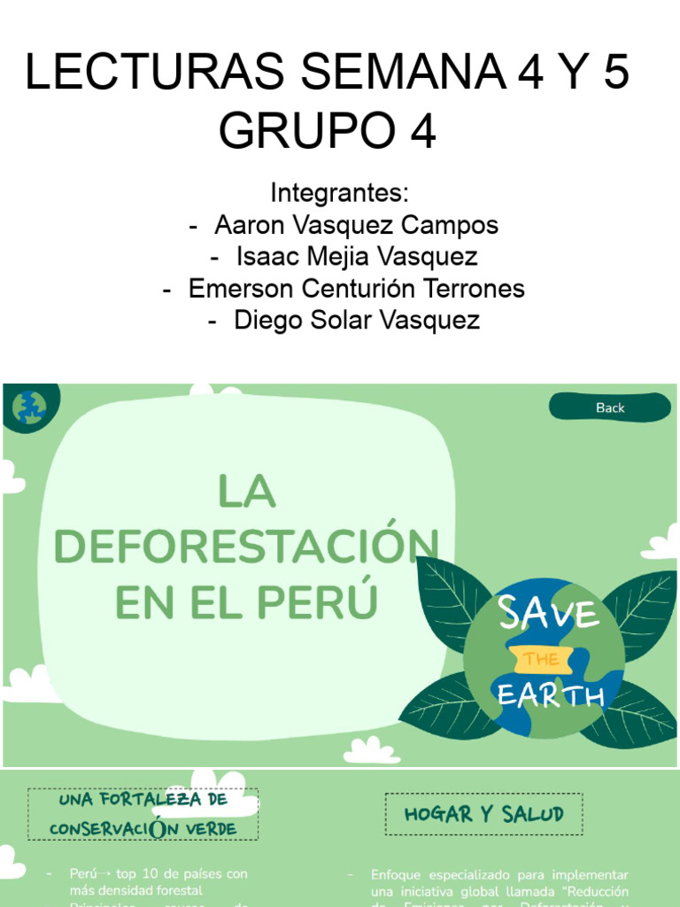 Lecturas Semana 4 y 5 | PDF | Biodiversidad | Entorno natural