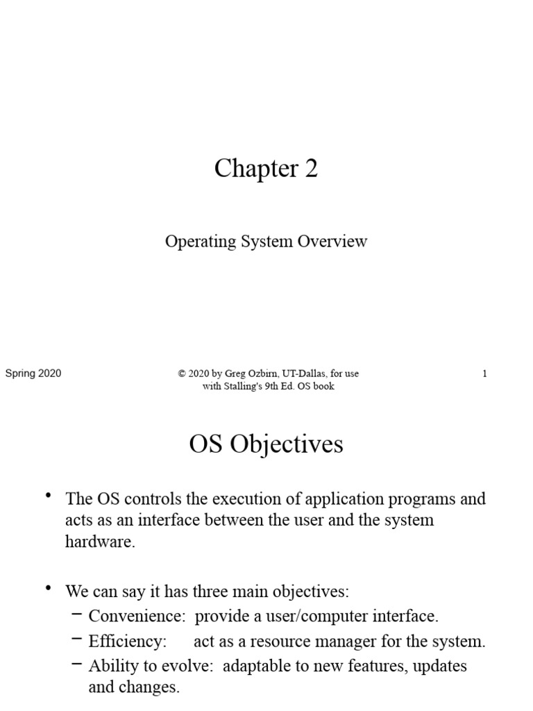chap2 | Download Free PDF | Process (Computing) | Operating System