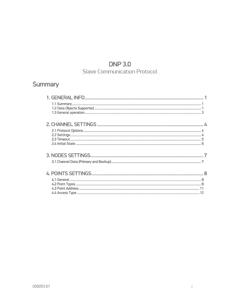 Protocol DNP3 Slave | PDF | Internet Protocol Suite | Bit