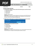 CLASS 3 Question Bank Computer | PDF | Graphical User Interfaces | Computer File
