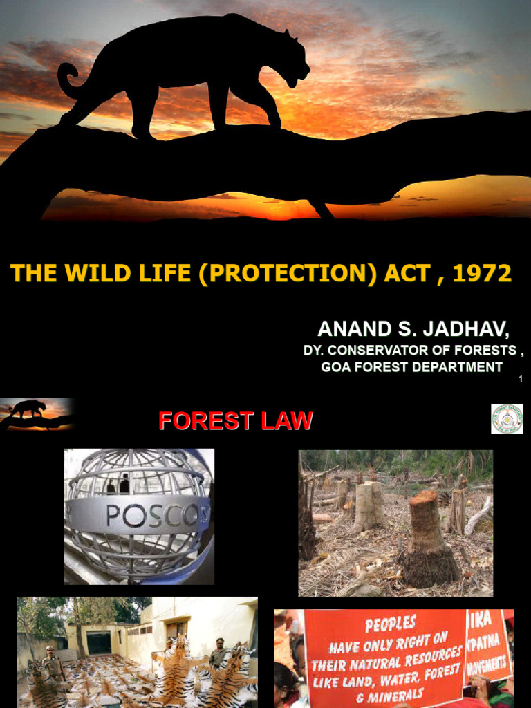 Wildlife Protection Act 1972 | PDF | Environmental Protection | Natural Environment