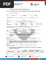 Application Form Iaa | PDF