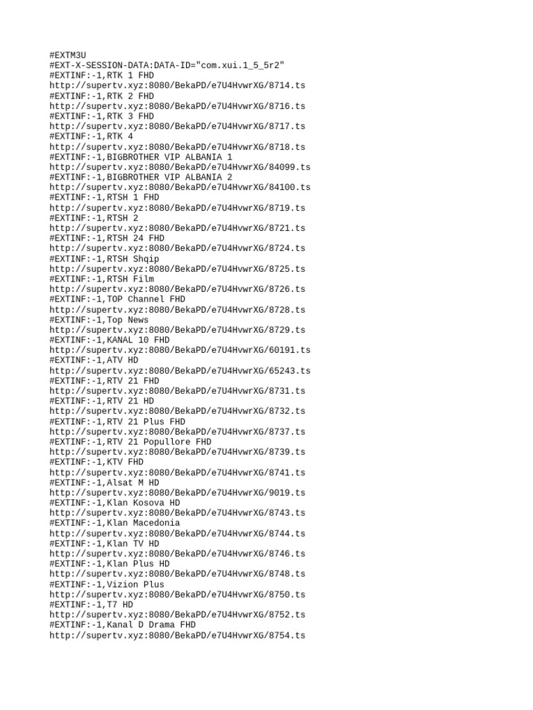 Playlist - WS22-02-2024 Copie | PDF | Broadcasting | Television