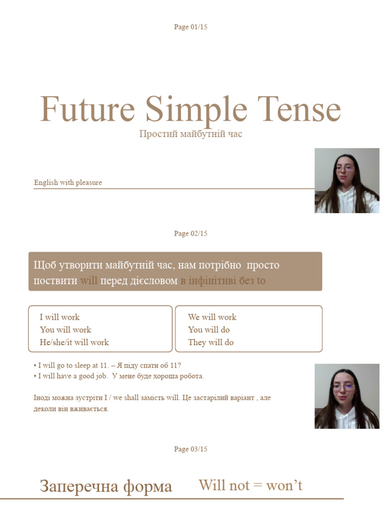 Future Simple Tense | PDF