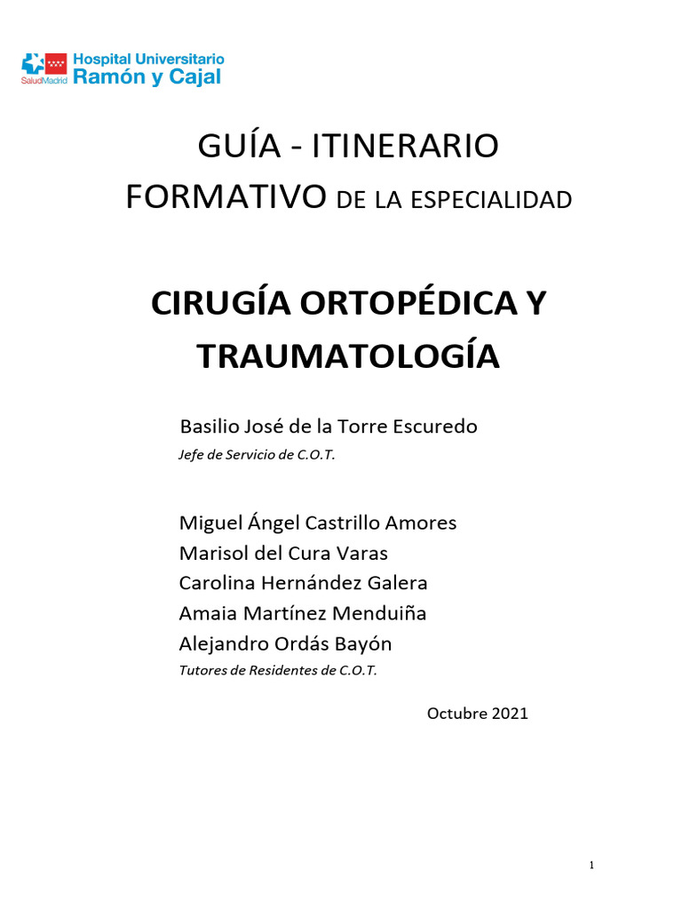 20 Gift Cirugia Ortopedica y Traumatologia | PDF | Traumatologia | Hospital
