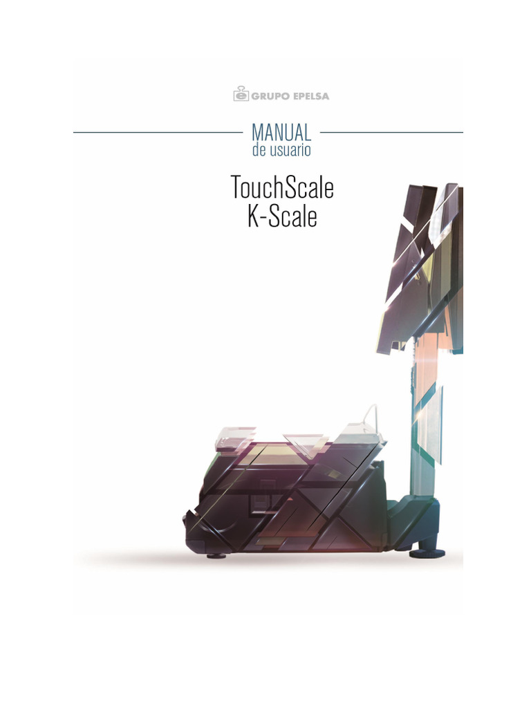 Manual Usuario KScale-TouchScale 2.24 ES | PDF | Teclado | Código de barras