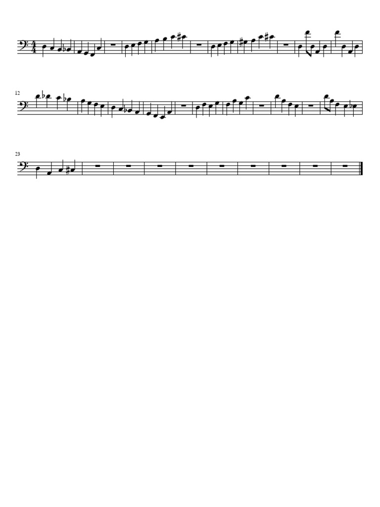 Impressions Bassline Ideas | PDF