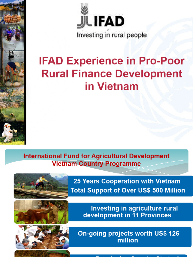 IFAD Presentation | PDF | Microfinance | Money