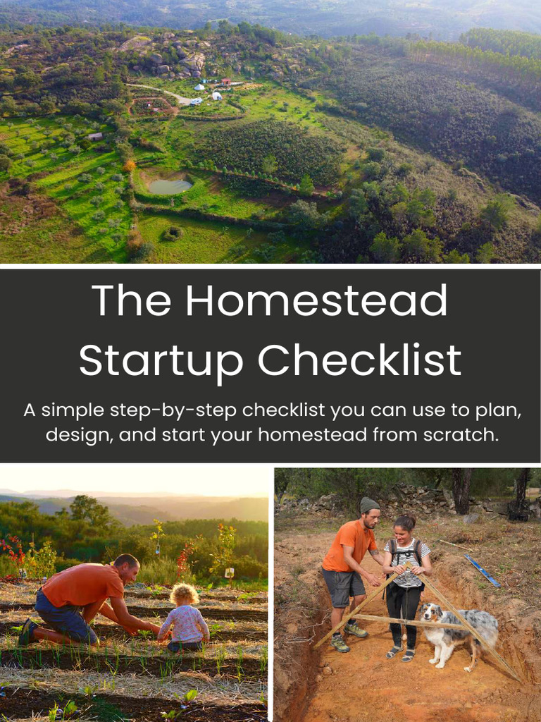 The Homestead Design Checklist | PDF | Natural Environment | Earth Sciences