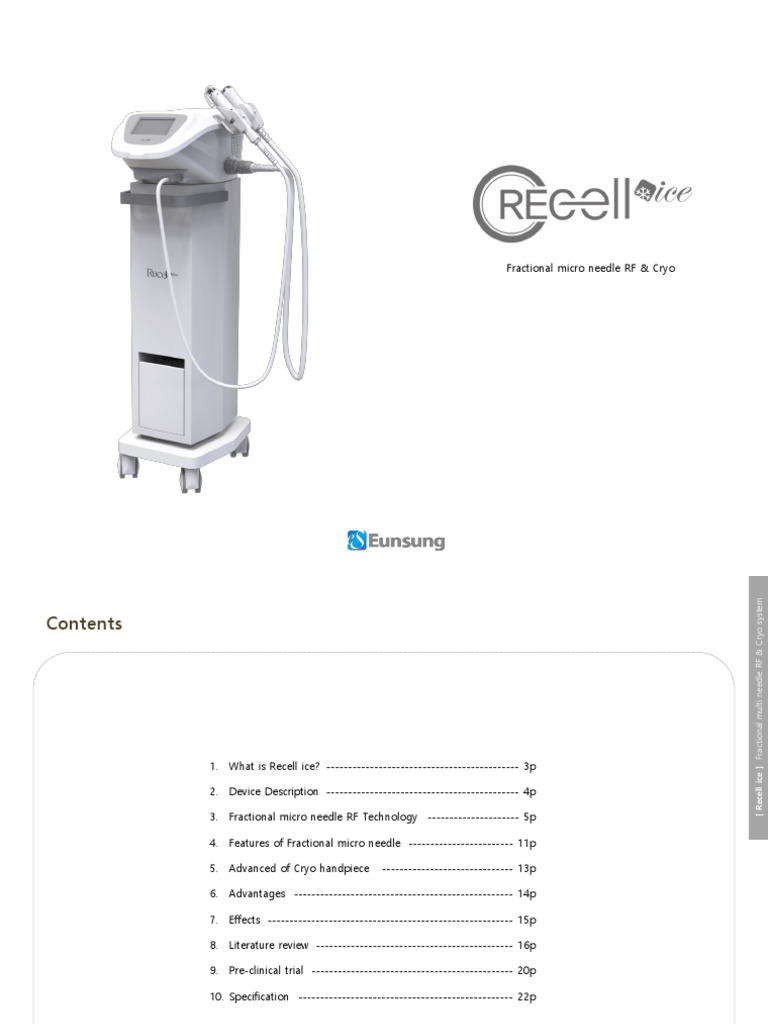 Recell Ice PT EN | PDF | Skin | Collagen