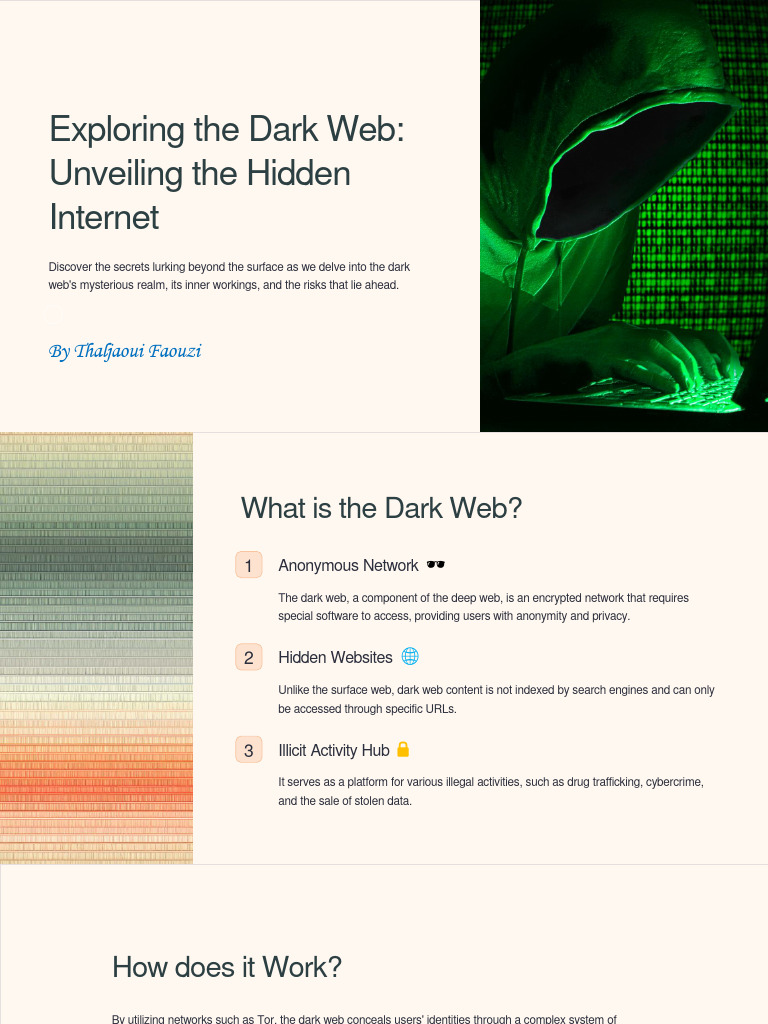 Exploring The Dark Web | Download Free PDF | World Wide Web | Internet & Web