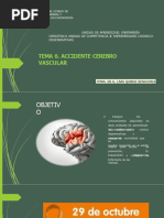 Fisiopatología Del Acv Isquémico | PDF | Carrera | Isquemia