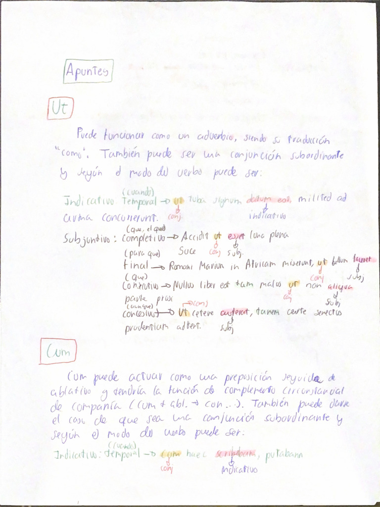 Gramática Latina | PDF