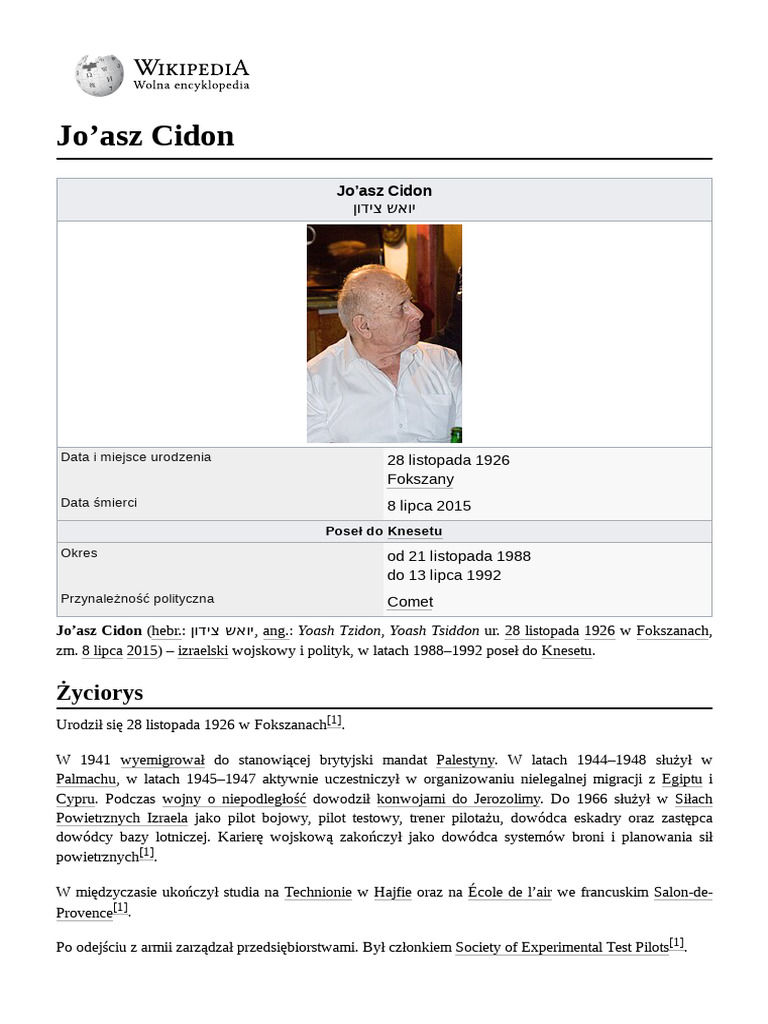 Jo'asz Cidon | PDF