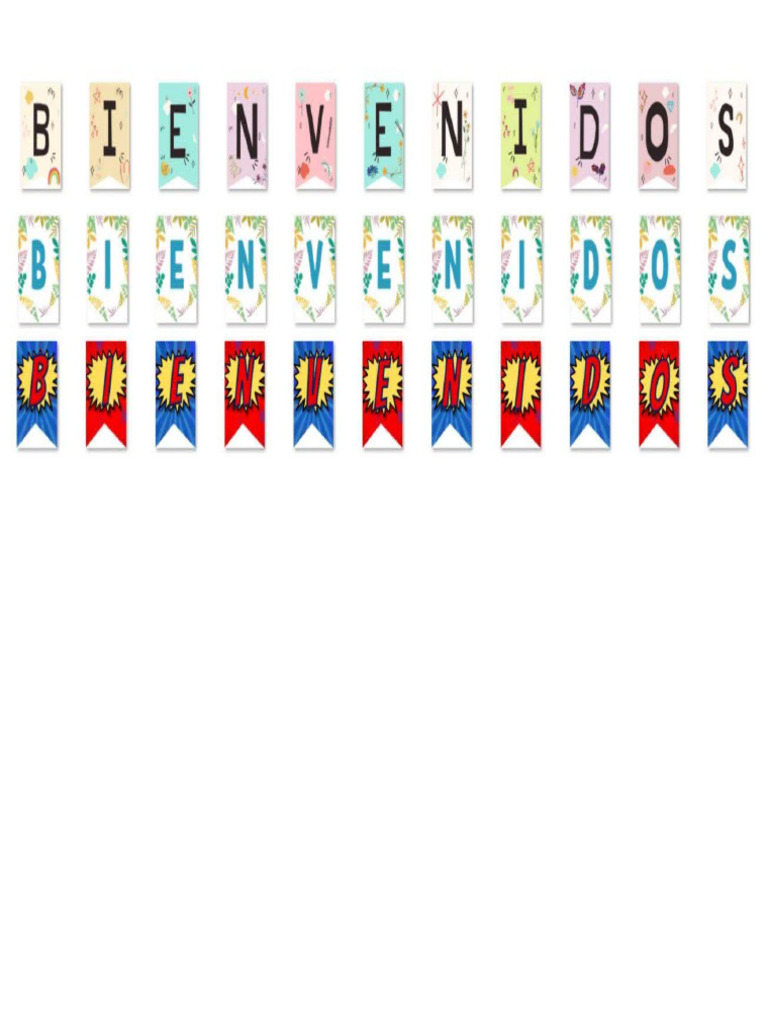 Bienvenidos | PDF