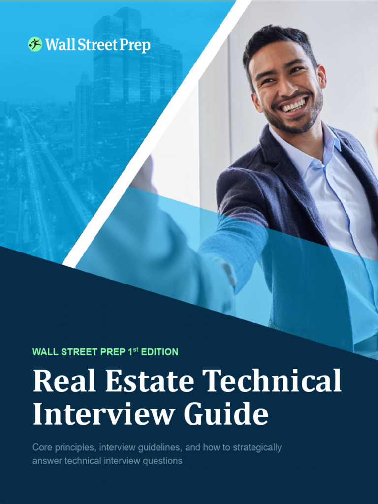 WSP Real Estate Technical Interview Guide | PDF | Real Estate Investing ... WSP Real Estate Technical Interview Guide | PDF | Real Estate Investing ...