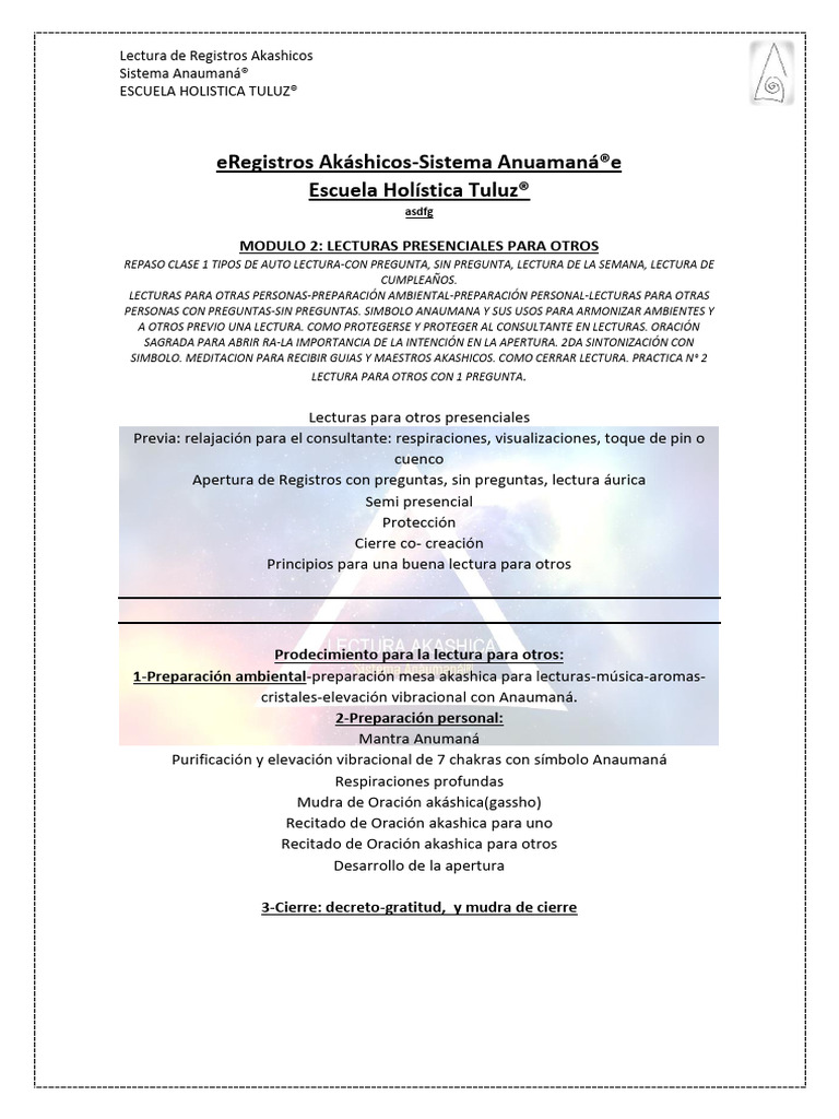 Ra Modulo 2 | PDF | Espiritualidad