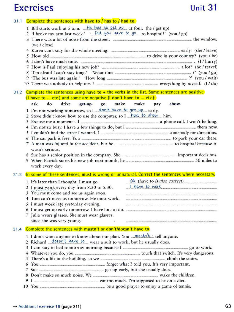 Modal Verbs - Worksheet | PDF