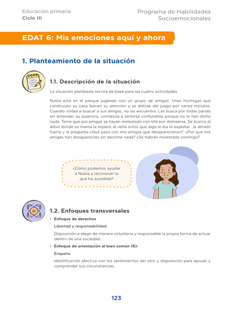 Mis Emociones Aquí y Ahora | PDF | Las emociones | Amor
