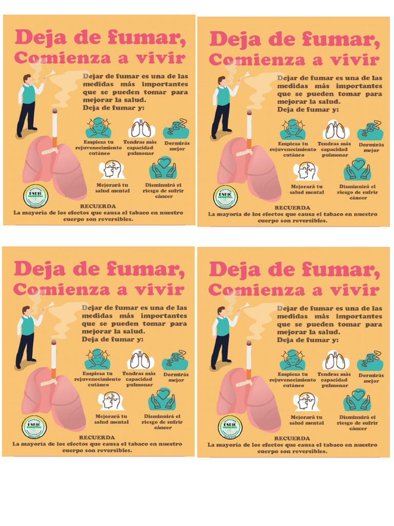 Dia Mundial Sin Tabaco Pdf