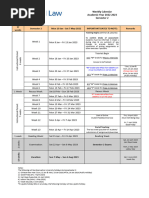 NUS Academic Calendar 2024/25 | PDF | Academic Term | Educational Stages